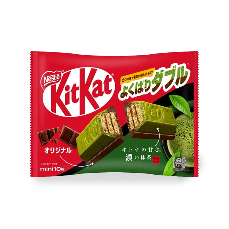 Kit Kat Double Matcha 10 mini bars -Japan – Jolly Grub