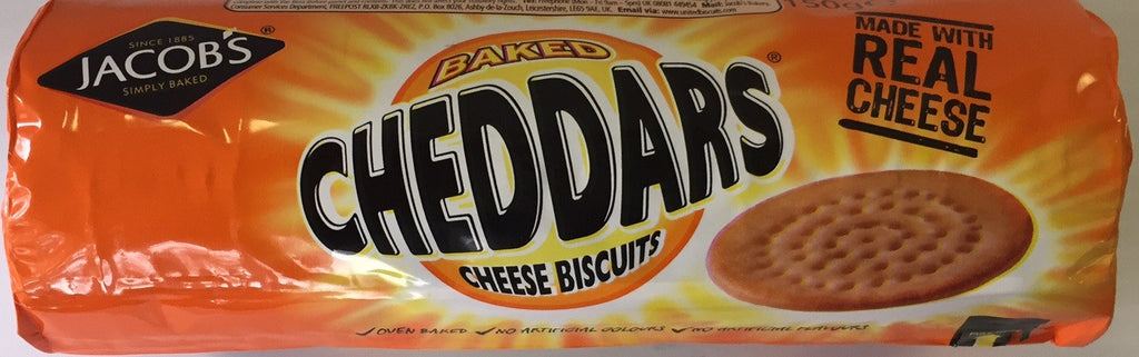 Jacobs Cheddars Biscuit Roll 150g – Jolly Grub