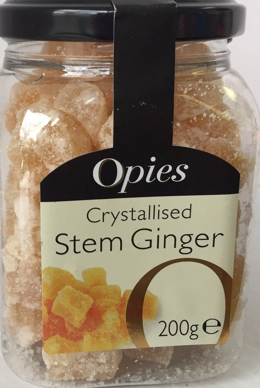 Opies Stem Ginger Crystallized 170g – Jolly Grub